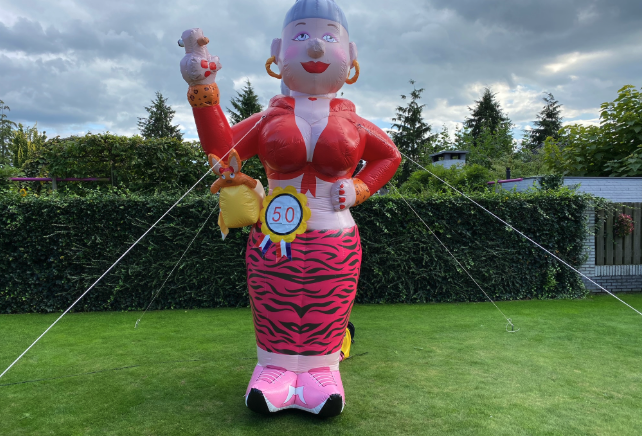 Celebrate a Milestone Birthday with a Giant Inflatable Sarah Pop ...
